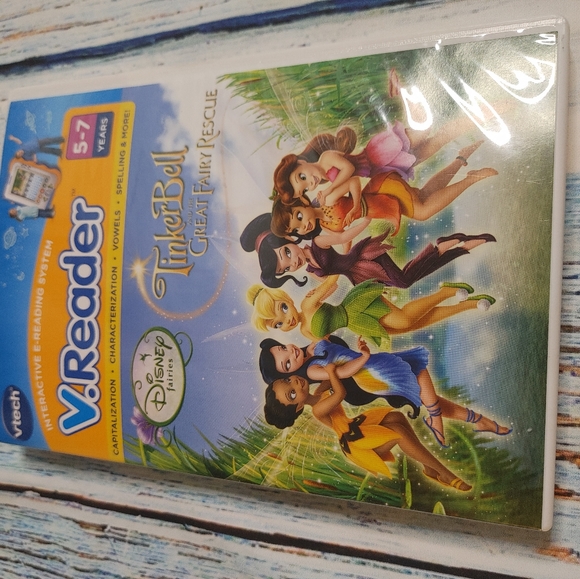 vtech | Toys | Vreader Tinkerbell And The Great Fairy Rescue Age | Poshmark